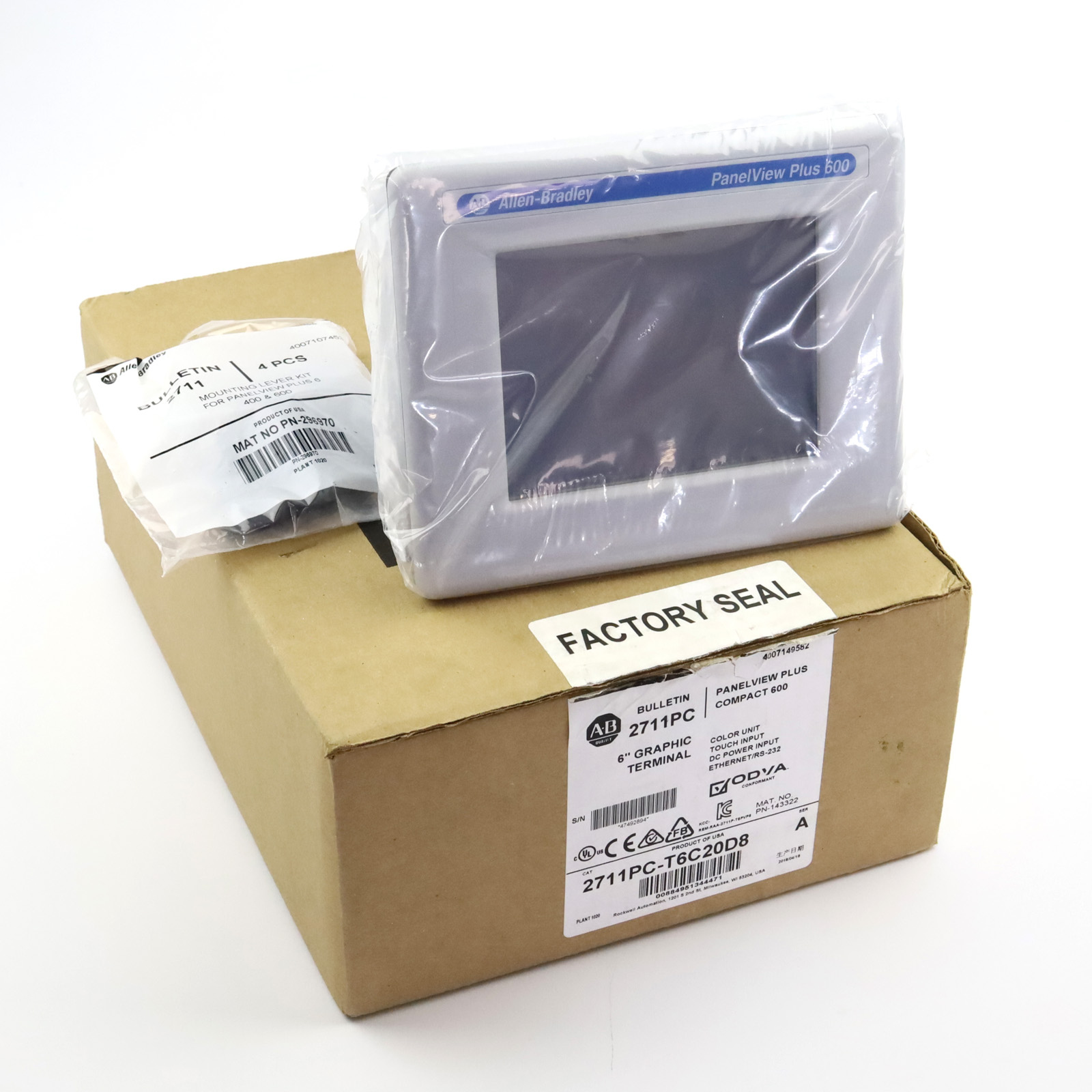 Allen Bradley 2711PC-T6C20D8 - Panelview Plus Compact 600 - spares4less ...